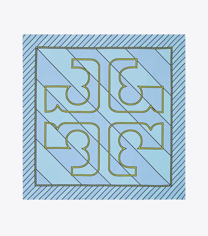 Candy Stripe Silk Neckerchief: Women's Designer Scarves | Tory Burch