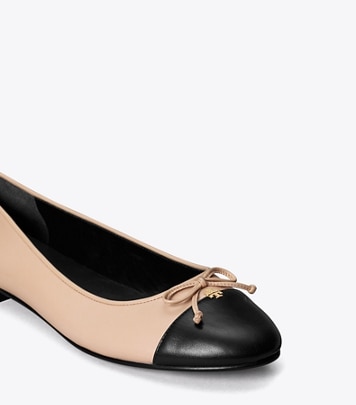 Cap-Toe Ballet: Women's Designer Flats | Tory Burch