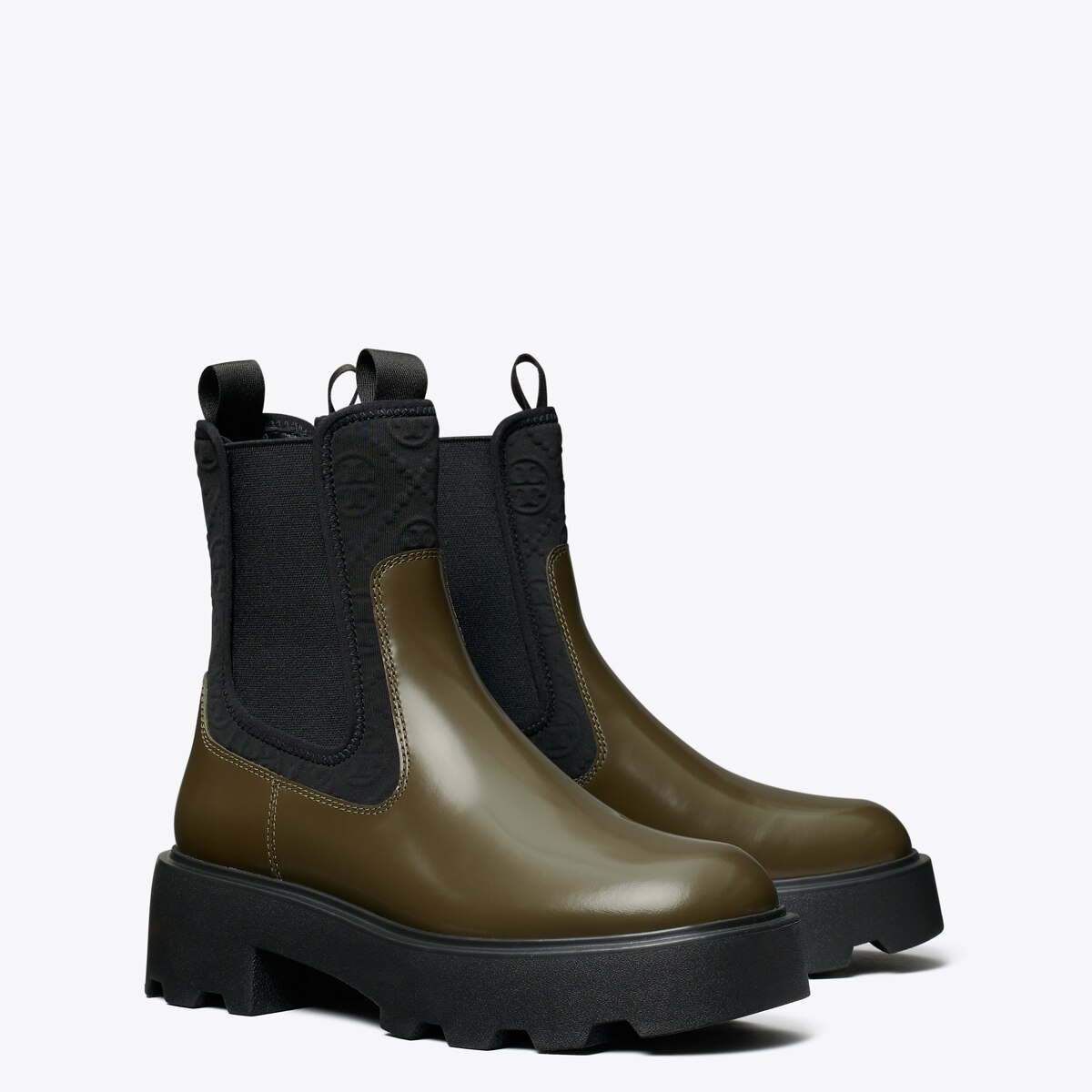 Chelsea Boot mit T-Monogramm und Profilsohle: Damen Schuhe ...