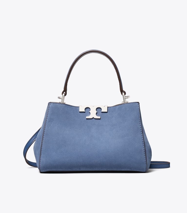 Eleanor Nubuck Mini Satchel: Women's Handbags | Crossbody Bags | Tory ...