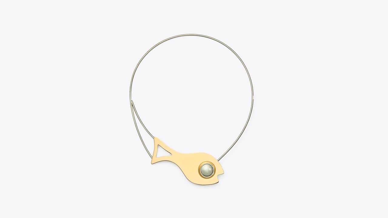 Fish Collar Necklace: Women's Designer Necklaces | Tory Burch
