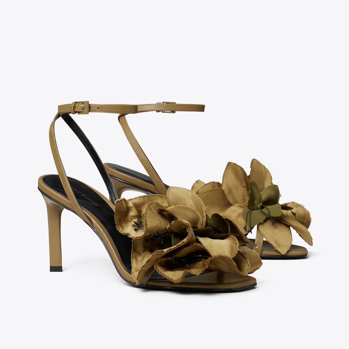 Flower Heeled Sandal: Women's Designer Sandals | Tory Burch