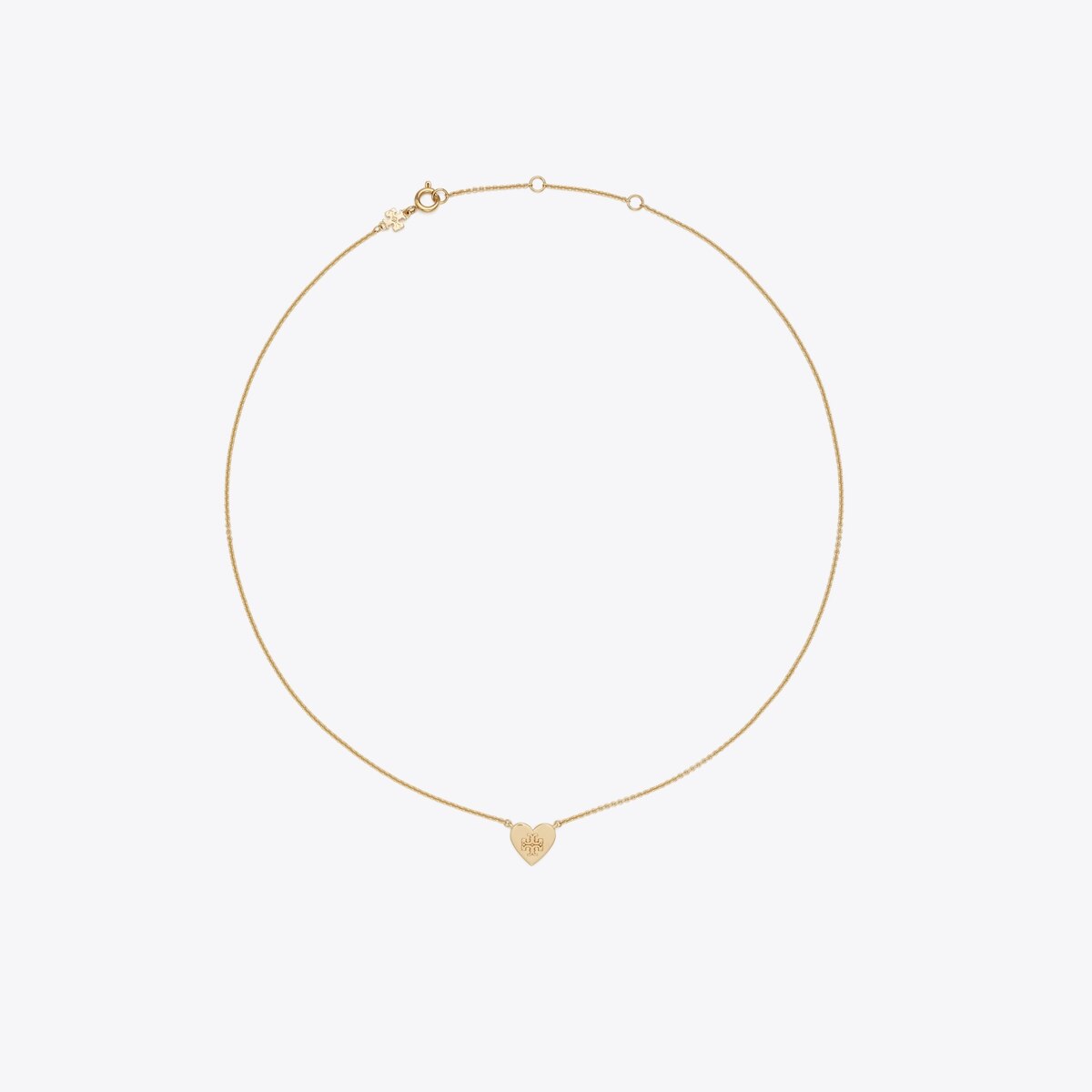 Forget Me Not Heart Pendant Necklace: Women's Designer Necklaces | Tory ...