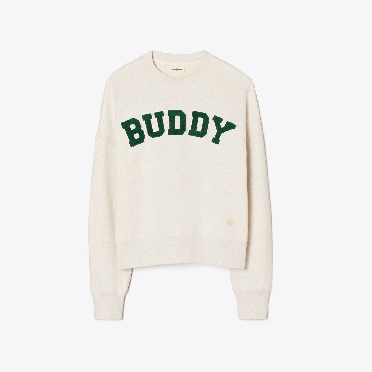 French Terry Buddy Crew: Women's Clothing | Sweaters | Tory Burch UK