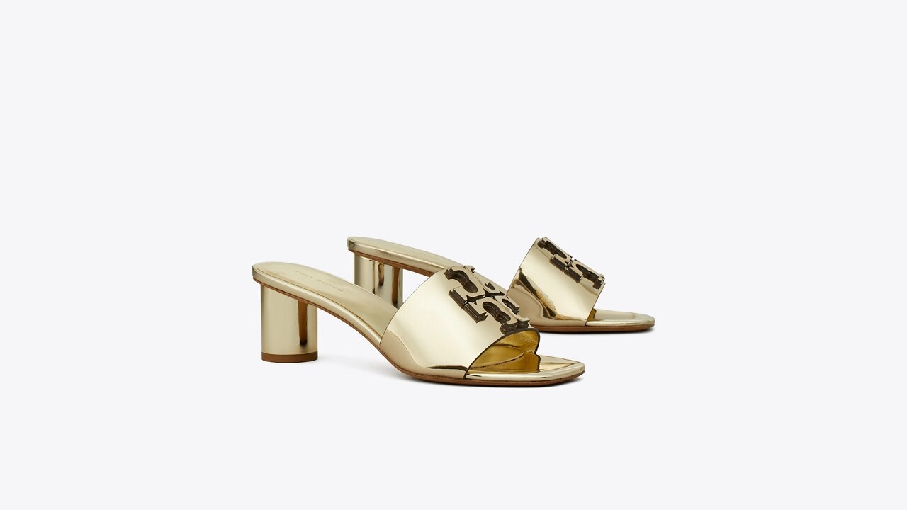 Ines Heeled Mule: Women's Designer Sandals | Tory Burch