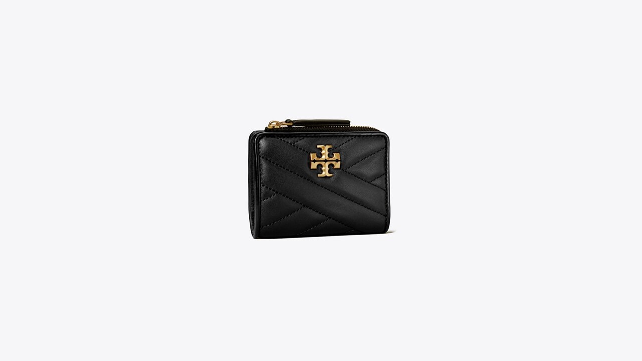 Kira Chevron Bi-Fold Wallet: Women's Designer Wallets | Tory Burch