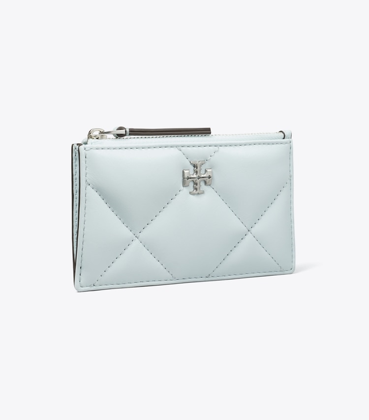 Kira Diamond Quilt Zip Card Case: Women's Designer Card Cases | Tory Burch
