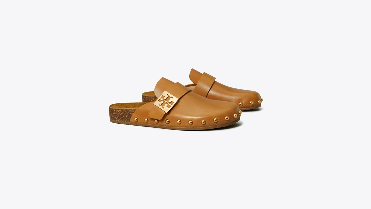 Mellow Studded Mule: Women's Designer Flats | Tory Burch