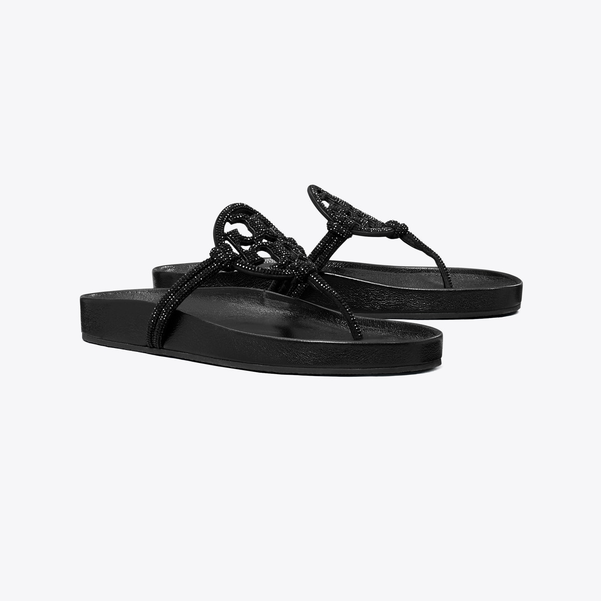 Miller Cloud Pavé Knotted Sandal: Women's Designer Sandals | Tory Burch