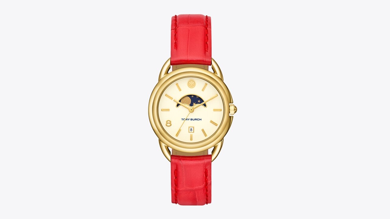 Miller Moon Watch: Women's Designer Strap Watches | Tory Burch