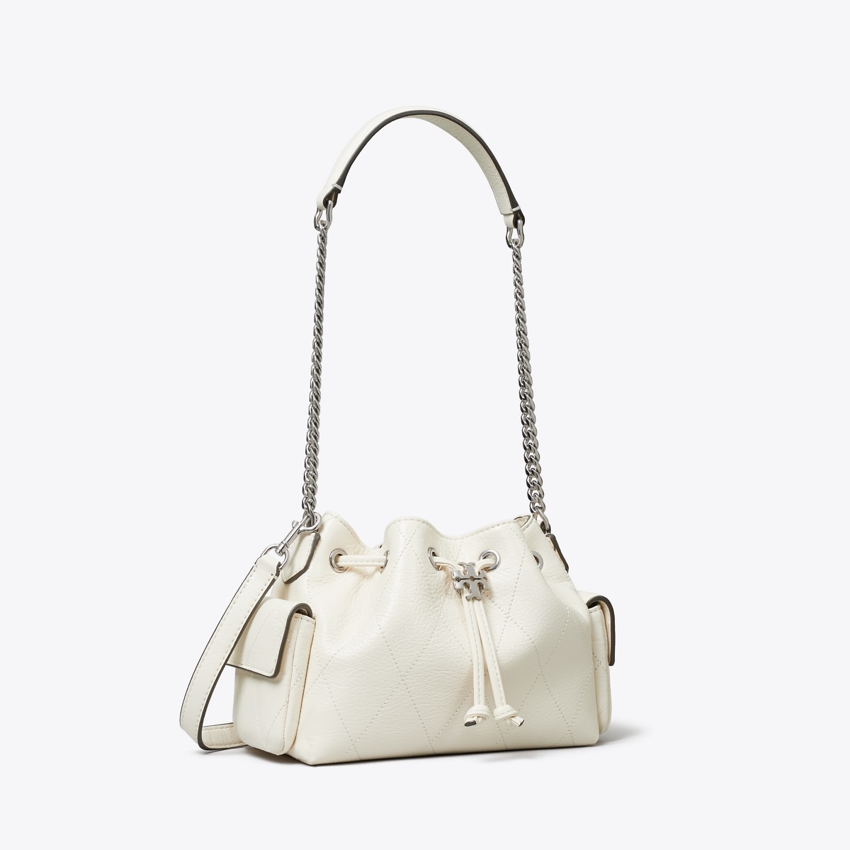 Mini Charlie Quilted Drawstring Shoulder Bag: Women's Designer ...