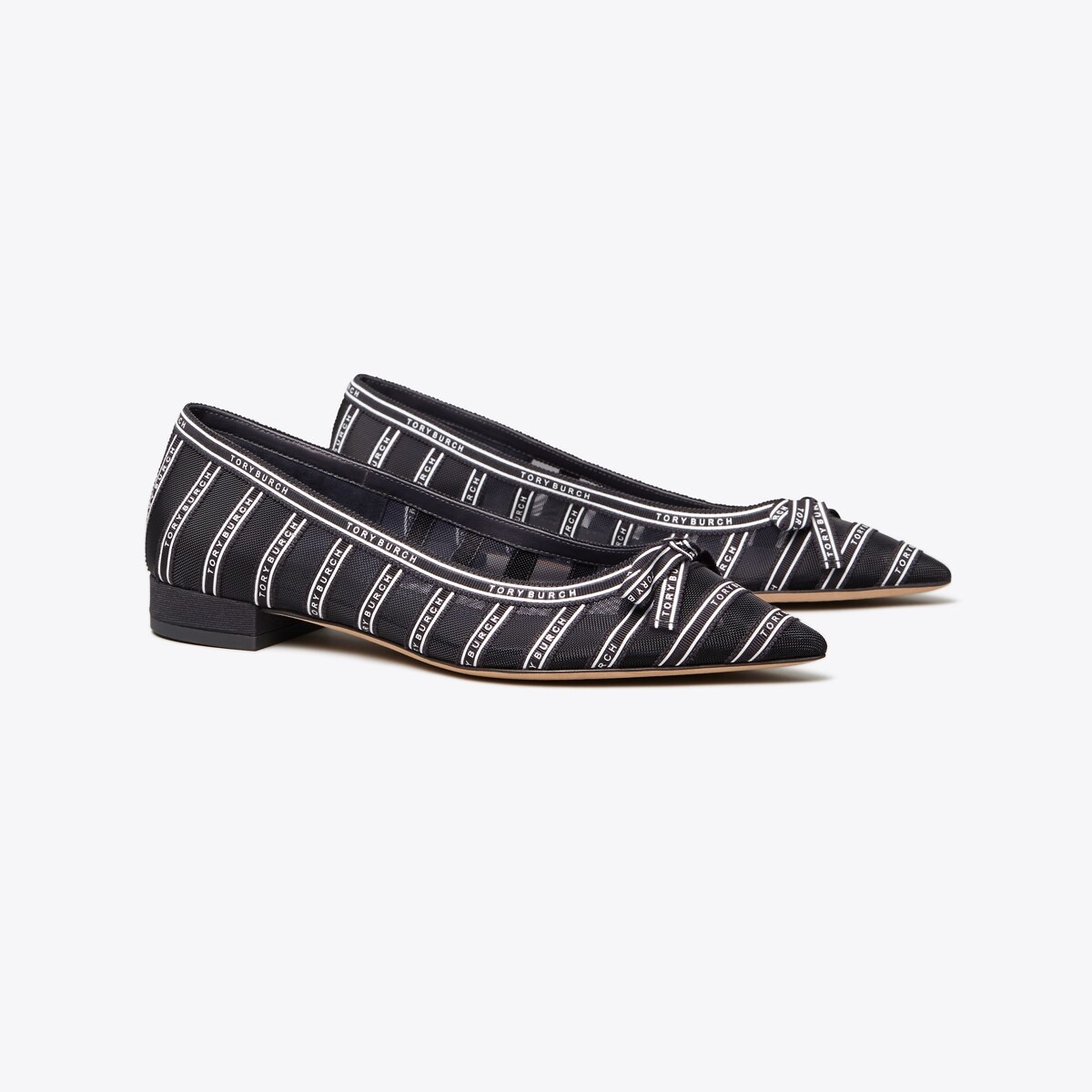 Penelope Mesh Flat Womens Designer Flats Tory Burch