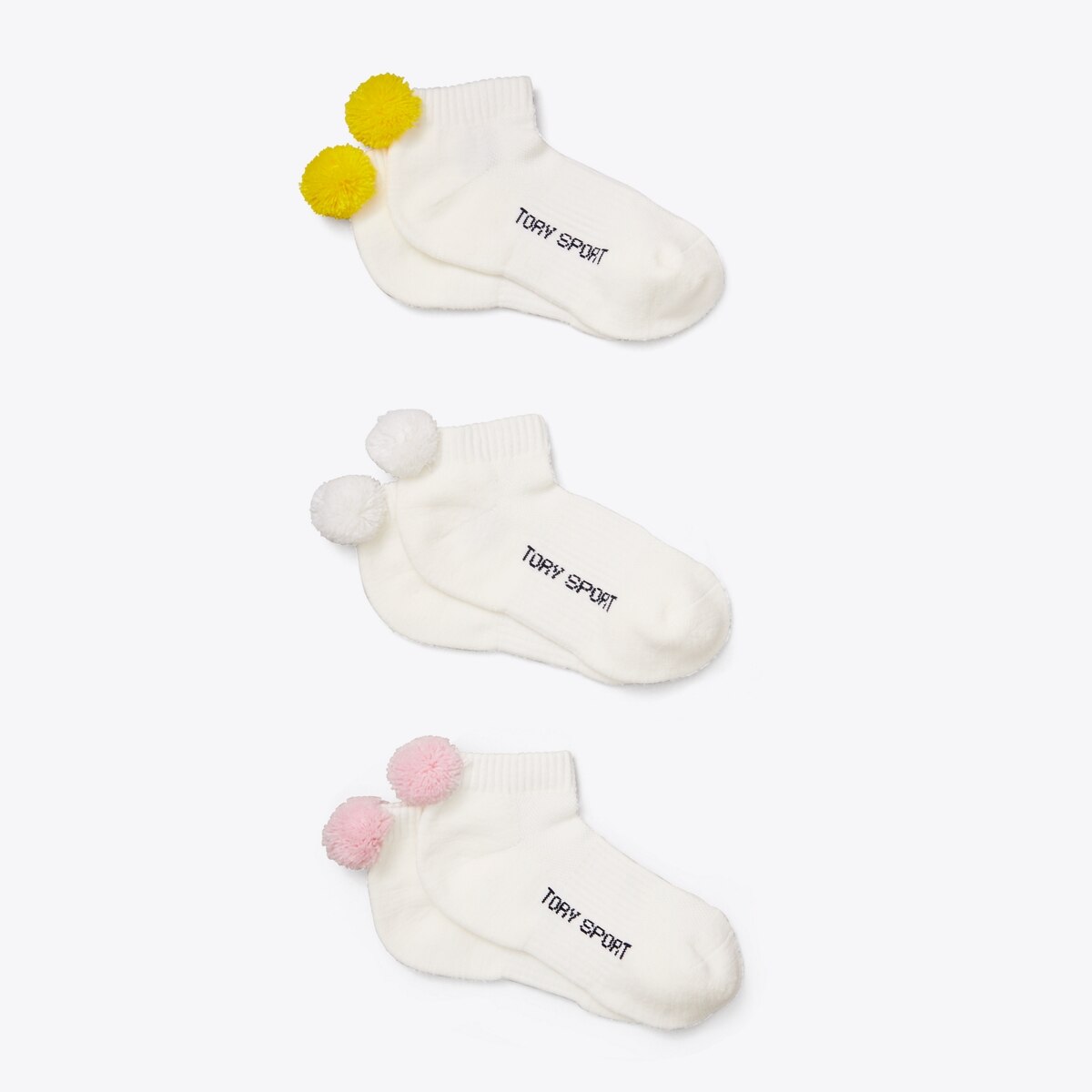 Performance Compression Pom-Pom Socks, 3-Pack: Women's Designer Socks ...