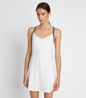 Drop-Waist Tennis Dress: Women's Designer Dresses | Tory Sport