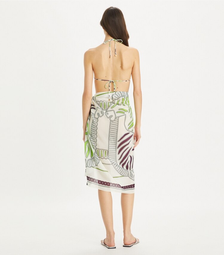 Printed Pareo: Women's Designer Coverups | Tory Burch