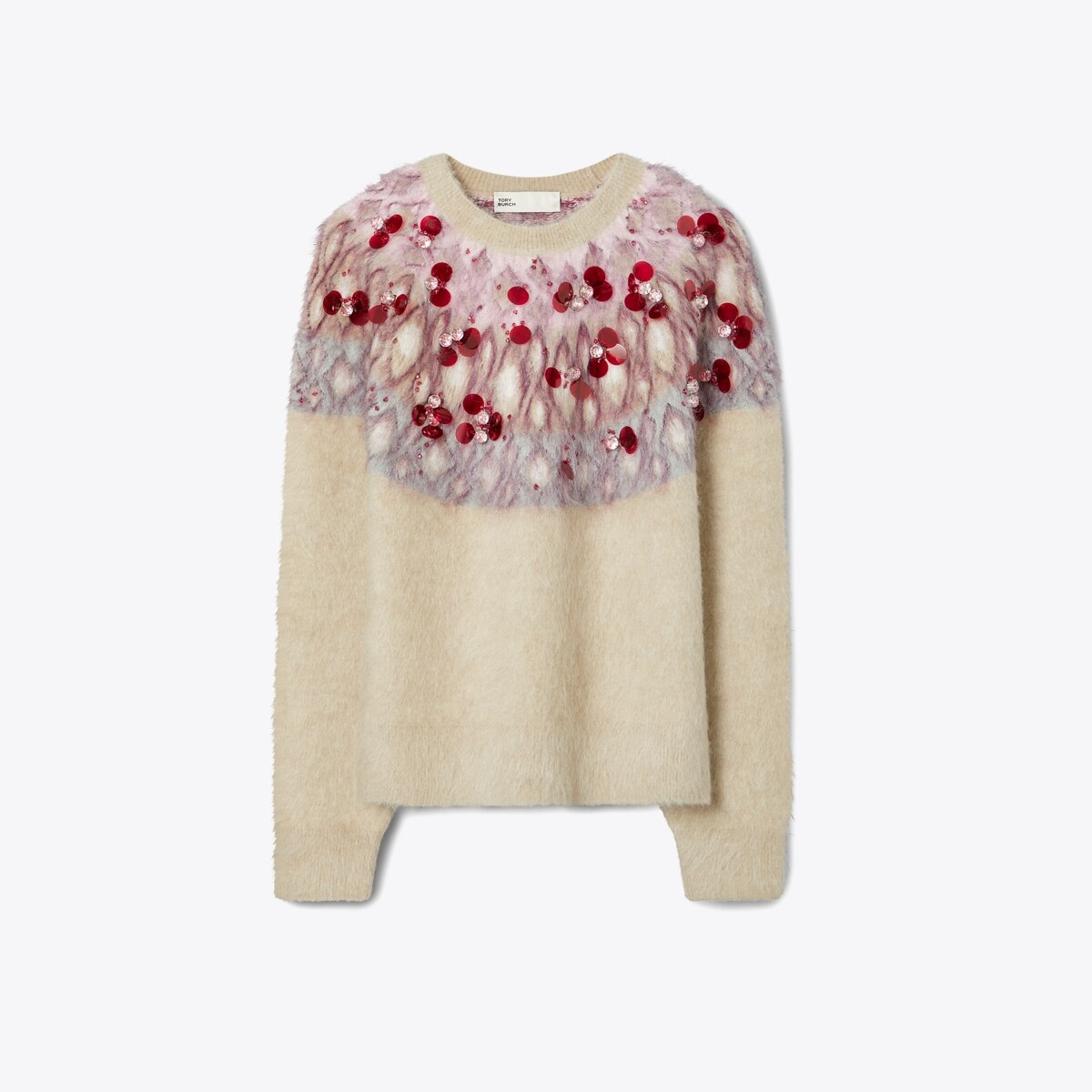 Pull en laine à ornements: Femme Vêtements | Sweaters | Tory Burch FR