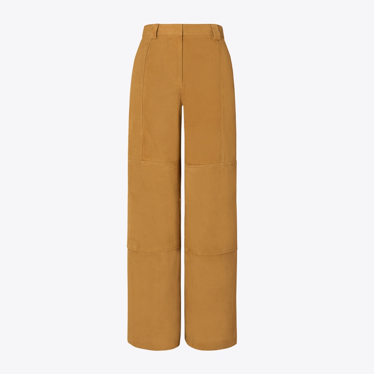 Relaxed-Fit Suede Pant: Women's Designer Bottoms | Tory Burch