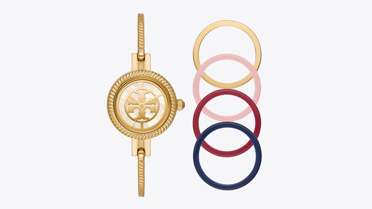 Reva Bangle Watch Gift Set: Women's Designer Strap Watches | Tory Burch