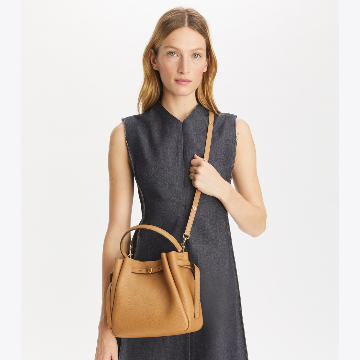 Romy Bucket Bag: Women's Designer Crossbody Bags | Tory Burch Romy Bucket Bag: Women's Designer Crossbody Bags | Tory Burch