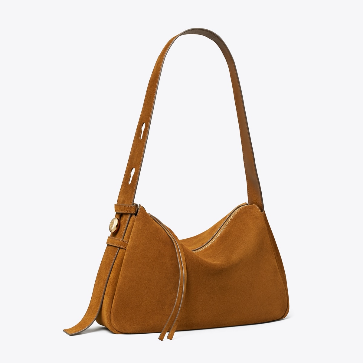 Romy Suede Shoulder Bag: Women's Handbags | Shoulder Bags | Tory Burch EU