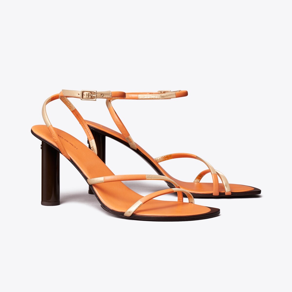 Sandalo con tacco e laccetti Split Mignon: Donna Scarpe | Sandali ...