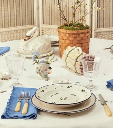 Linens: Table Linens and Designer Tablecloths | Tory Burch