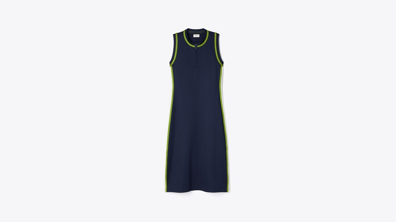 Sleeveless Track Dress: Women's Designer Dresses | Tory Sport
