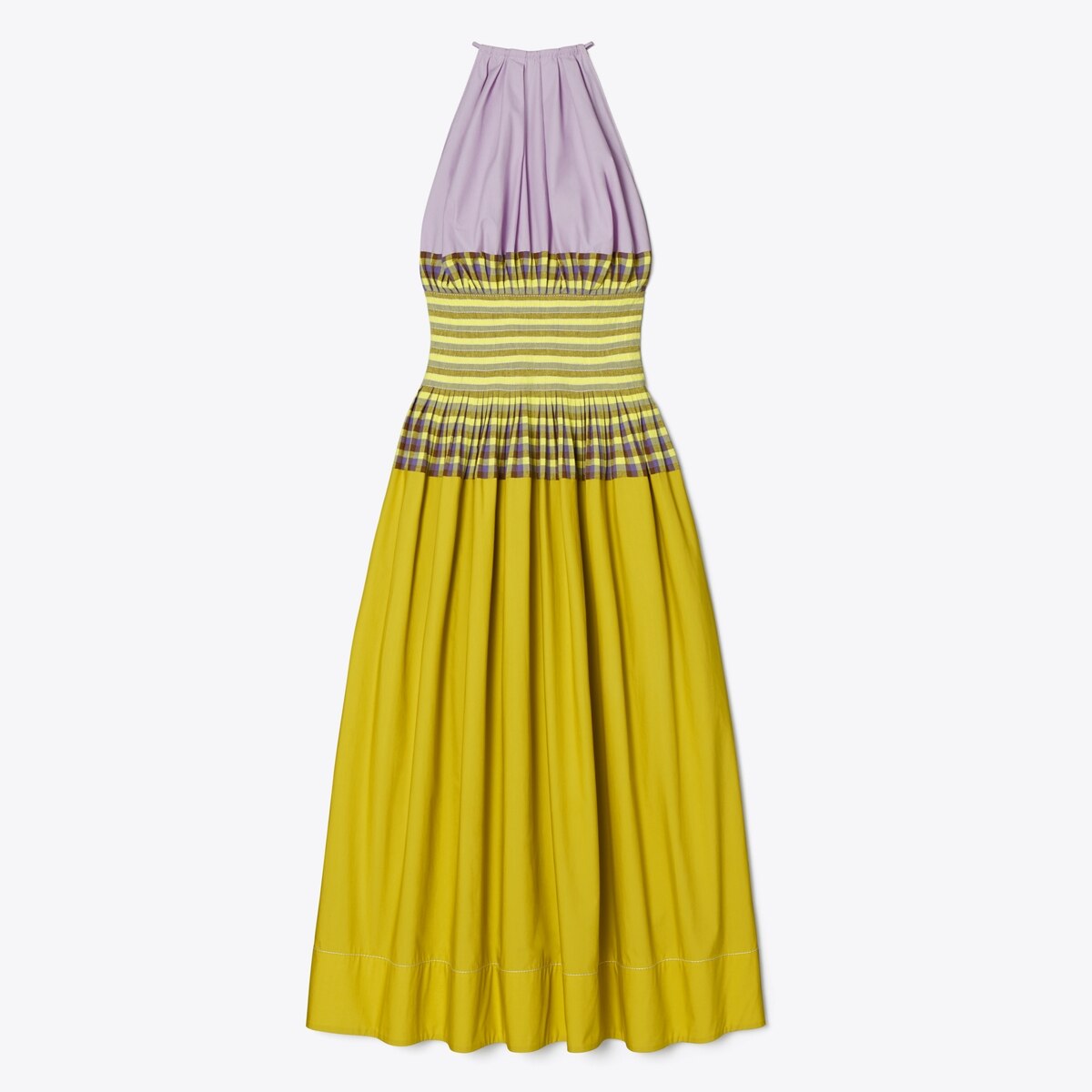 Veronica Plaid Colorblock Dress Women s Clothing Dresses Tory Burch UK