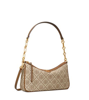 Tory Burch T Monogram Studio Bag In Hazel | ModeSens
