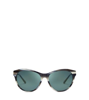 Metal Temple Sunglasses Womens View All Toryburcheu