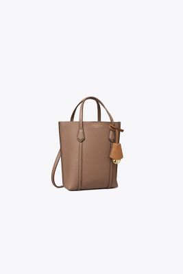 Tory Burch Mini Perry Tote In Clam Shell | ModeSens