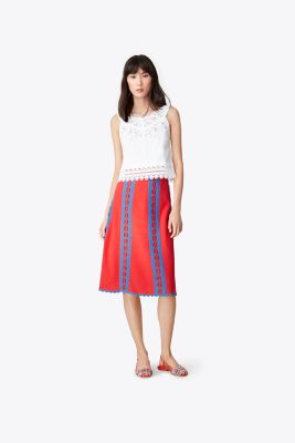 Tory Burch Trista Skirt : Women's Skirts | Tory Burch